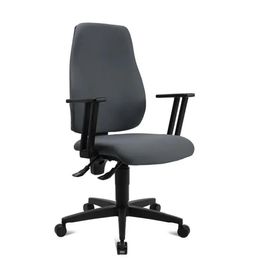Topstar Drehstuhl Green Star Schwarz/Dunkelgrau 48x115x42 cm