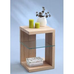 M2 Beaut&eacute; M2 Kollektion Beistelltisch Domingo braun ca. 40x60x40 cm