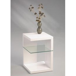 M2 Beaut&eacute; M2 Kollektion Beistelltisch Domingo wei&szlig; ca. 40x60x40 cm