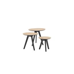 Roomio No. 2002 Couchtisch 3er-Set Eiche natur