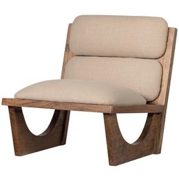 Sessel Opulent Akazie-/Naturfarben B: 70 cm