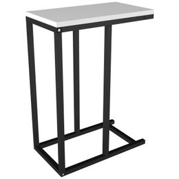 Beistelltisch Insasi Wei&szlig;/Schwarz