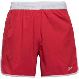 Speedo Solid Logo Volley 16" Badehose Herren - Gr&ouml;&szlig;e M - rot