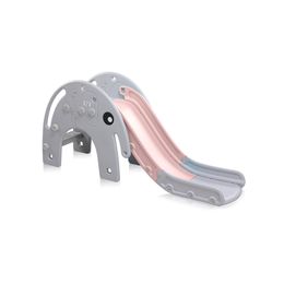 BABY VIVO Kinderrutsche / Rutsche - Elefant in Pink/Grau