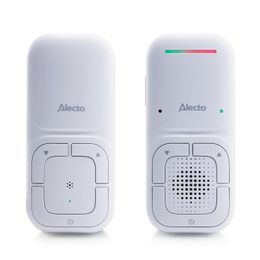 Alecto Modern Full Eco Audio-Babyphone mit kristallklarer DECT-Klangqualit&auml;t und langer Standby-Zeit Wei&szlig;
