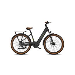 SachsenRAD E-SUV CityBike C5 Centro mit Diebstahlsicherung schwarz
