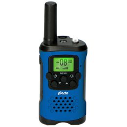 Alecto Set aus zwei Two-Way-Funkger&auml;ten mit einer Reichweite von bis zu 7 Kilometern Blau/Schwarz
