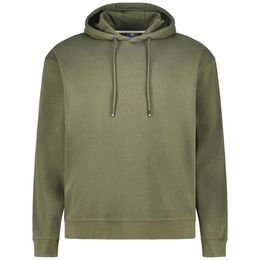 Herren Gro&szlig;e Gr&ouml;&szlig;en | Pfundskerl Hoodie aus Baumwollmischung Farbe oliv Gr&ouml;&szlig;e: 4XL