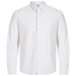 Jack & Jones Herren Gro&szlig;e Gr&ouml;&szlig;en | Jack&Jones Freizeithemd mit Elasthan Farbe wei&szlig; Gr&ouml;&szlig;e: 7XL