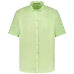 Herren Gro&szlig;e Gr&ouml;&szlig;en | Pfundskerl Freizeithemd aus Leinen Farbe hellgr&uuml;n Gr&ouml;&szlig;e: 4XL