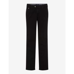 Eurex By Brax Herren Bundfaltenhose Style FRED, denim schwarz, Gr. 24