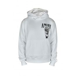 Amiri Hoodie Wei&szlig;