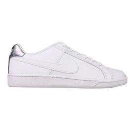 Nike - Court Royale - Wei&szlig;e Sneaker Mit Silbernem Absatz