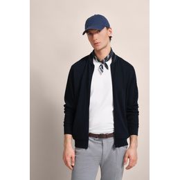 Bugatti Herren Sweatjacke mit Collegekragen