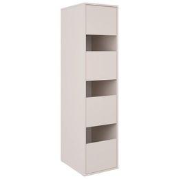 Xora W&auml;scheschrank, Kaschmir, Holzwerkstoff, 3 F&auml;cher, 50x210x67.5 cm, Waschk&uuml;che, W&auml;scheschrank