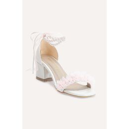 Moana Lace Bridal Niedrig Absatz Sandalen (Women)