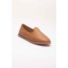 Dalya Leder Slip-On Flache Schuhe Damen