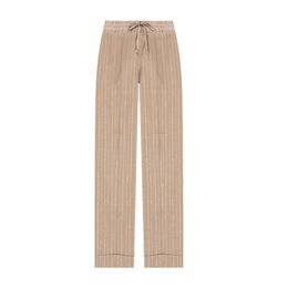 TWINSET Gestreifte weite Hose