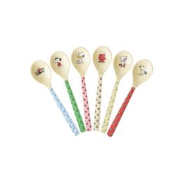 Rice Melamin Teel&ouml;ffel Snoopy 6er L14.5 B3.5 cm skandinavische Deko Online Shop