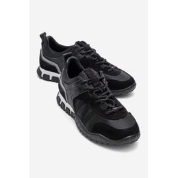 Fiera Leder-Mesh-Sneaker