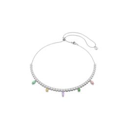 Collier Swarovski "Schmuck Geschenk 2026 CAPSULE Halskette", bunt (metallfarben, kristallwei&szlig;, gr&uuml;n, gelb, lila, pink), Halsketten, Damen, Metall, Collier, mit Swarovski Kristall, Zirkonia (synth.)