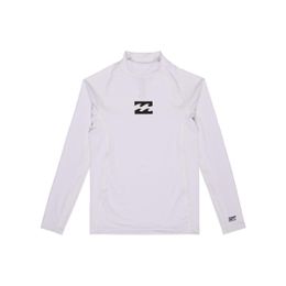 Rash Guard Billabong "Waves All Day", Kinder, Gr. L, wei&szlig;, 85% Polyester, 15% Elasthan, Shirts