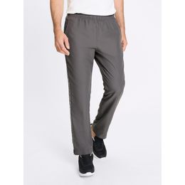 Trainingshose Catamaran, Herren, Gr. 48, Normalgr&ouml;&szlig;en, anthrazit, 100% Polyester, unifarben, lang, Hosen Trainingshose