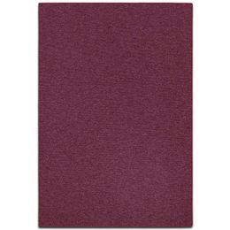 Teppich OTTO HOME "Blackburn, Schlinge", rot (weinrot), B:100cm H:4mm L:300cm, Kunstfaser, Teppiche, Teppich, meliert, gekettelt, auch als L&auml;ufer, strapazierf&auml;hig, Wohnzimmer