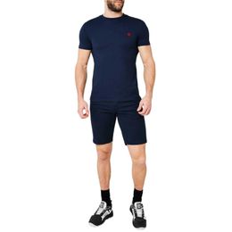 Timberland - "River" T-Shirt f&uuml;r Herren, Rundhalsausschnitt (Dunkel Saphirblau)