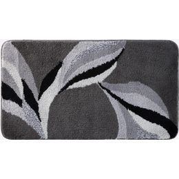 Badematte Kleine Wolke Gr. 8, grau, WC-Deckelbezug (47cm x 50cm), 1 Stk., Badematten, Badematte
