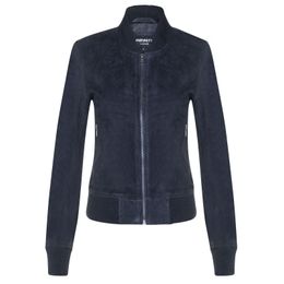 Klassische MA-1 Bomberjacke aus Wildleder f&uuml;r Damen, Newbury