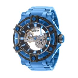 Invicta Bolt 50786 Herrenuhr - Automatisches Uhrwerk - Edelstahl mit schwarzem Zifferblatt - 52 mm