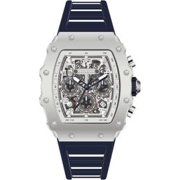 Invicta Racing 69703 Herrenuhr - Quarzwerk - Acryl mit silbernem Zifferblatt - 43 mm
