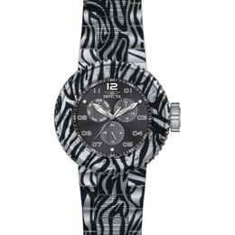 Invicta Pro Diver 50207 Herrenuhr - Quarzwerk - Edelstahl mit grauem Zifferblatt - 52 mm