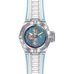 Invicta Subaqua 49876 Herrenuhr - Quarzwerk - Edelstahl mit blauem Zifferblatt - 50 mm