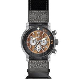 Invicta Coalition Forces 50094 Herrenuhr - Quarzwerk - Edelstahl mit kupferfarbenem Zifferblatt - 50 mm