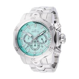 Invicta Venom 47907 Herrenuhr - Quarzwerk - Edelstahl mit blauem Zifferblatt - 54 mm