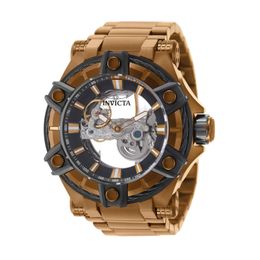 Invicta Bolt 50782 Herrenuhr - Automatisches Werk - Edelstahl mit schwarzem Zifferblatt - 52 mm