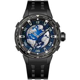 Invicta Celestial 70092 Herrenuhr - Mechanisches Werk - Edelstahl mit blauem Zifferblatt - 40 mm