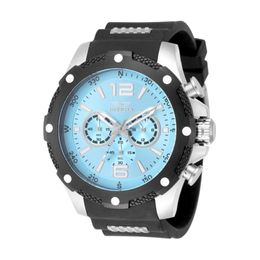 Invicta I-Force 50557 Herrenuhr - Quarzwerk - Edelstahl mit blauem Zifferblatt - 50 mm