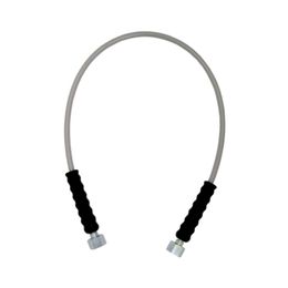 ich-zapfe Hochdruckschlauch, Gasschlauch - CO2 f&uuml;r Wandarmatur, 1m - 2 x Sechskantmutter