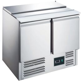 ich-zapfe Saro Saladette, Zubereitungstisch mit 2 T&uuml;ren - Modell ES 900