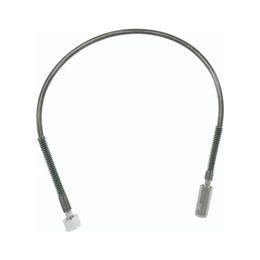 ich-zapfe Hochdruckschlauch - CO2 f&uuml;r Wandarmatur - 1m - Sechskant und Handanzugsr&auml;ndelmutter
