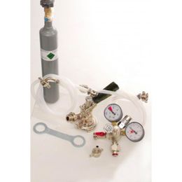 ich-zapfe Zubeh&ouml;rpaket 1 mit 5l Profi Adapter, 10mm Bierschlauch und 0,5 kg CO2 Flasche