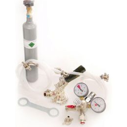 ich-zapfe Zubeh&ouml;rpaket Pygmy mit Flach Fitting und 0,5 kg CO2 Flasche