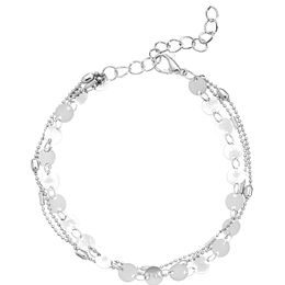 Lascana Damen Fu&szlig;kette silberfarben, Gr&ouml;&szlig;e 0