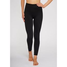 Lavana Damen Strickstrumpfleggings, 1x schwarz, Gr&ouml;&szlig;e S/M (34/42)