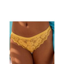 Lascana String sonnengelb Gr. 36/38 f&uuml;r Damen. Nachhaltig.