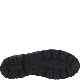 Hush Puppies MAXINE M&auml;dchen Leder-Schulschuhe Schwarz