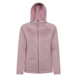 Mountain Warehouse - "Nevis" Hoodie mit durchgehendem Rei&szlig;verschluss f&uuml;r Damen (Blassrosa)